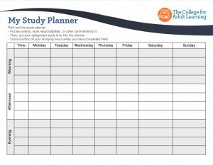 How To Use A Study Planner